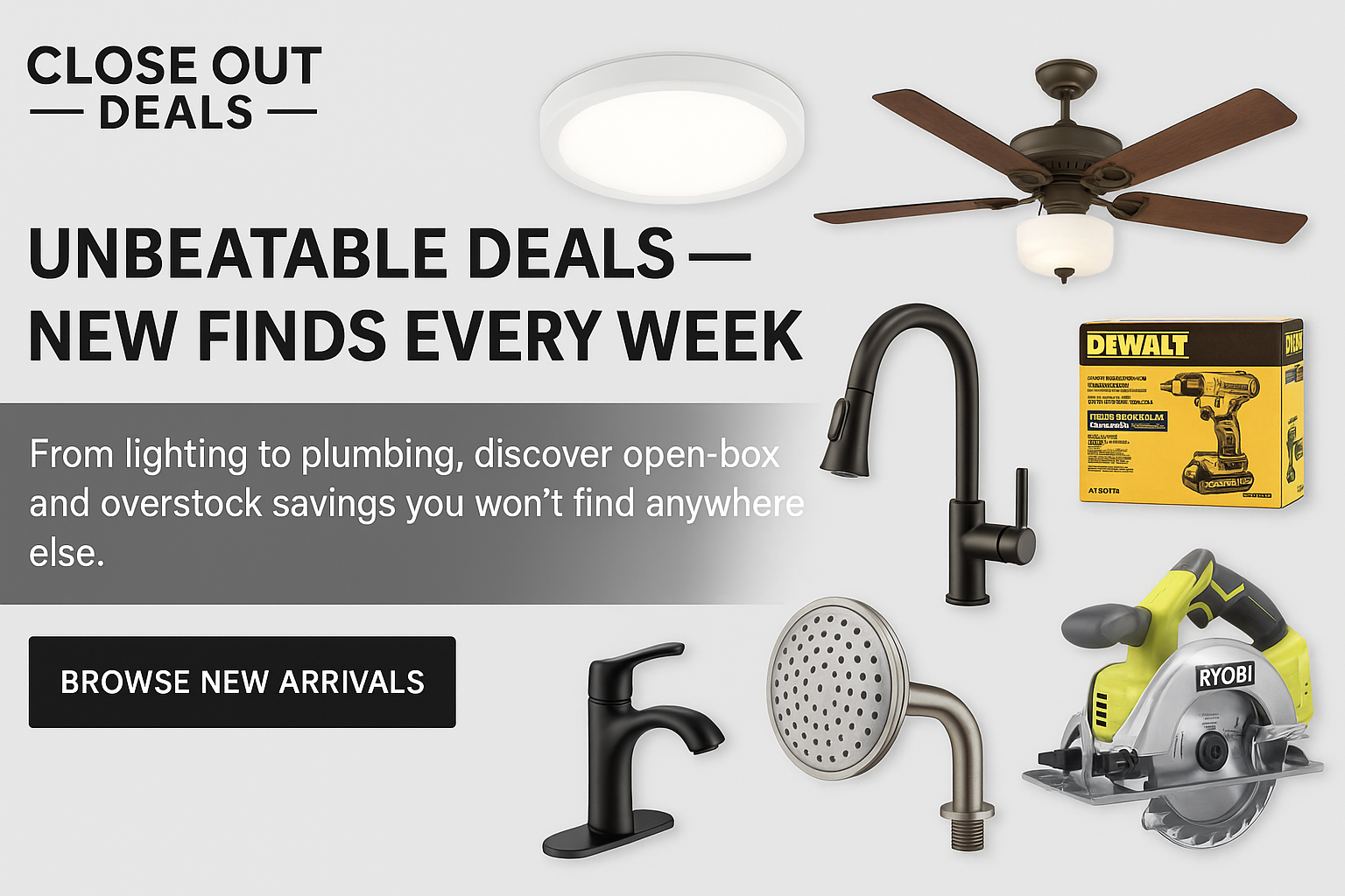 Closeout Deals LLC – Discounted Plumbing Supplies & Well Pumps | Save ...